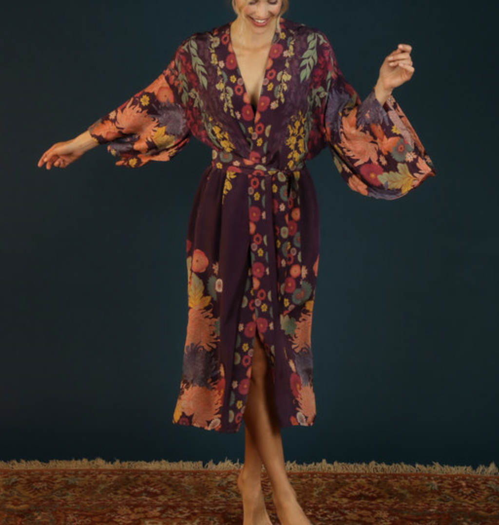 Powder | Trailing Wisteria Long Kimono | Aspen Boutique & The Vault ...