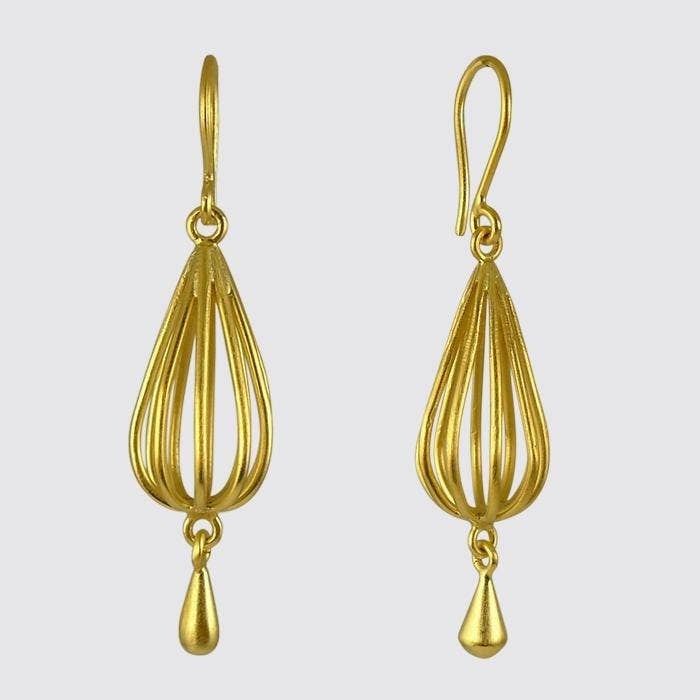 Jane Diaz | Wire Cage Earrings | Aspen Boutique & The Vault Collection